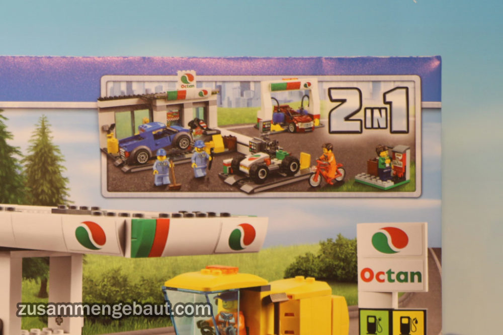 Toy Fair 2016: New Lego City Octan Gas Station - zusammengebaut