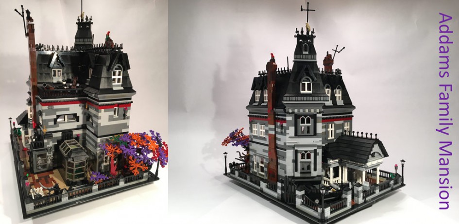 Lego Ideas Entwurf „Addams Family Mansion“ knackt die 10.000 ...
