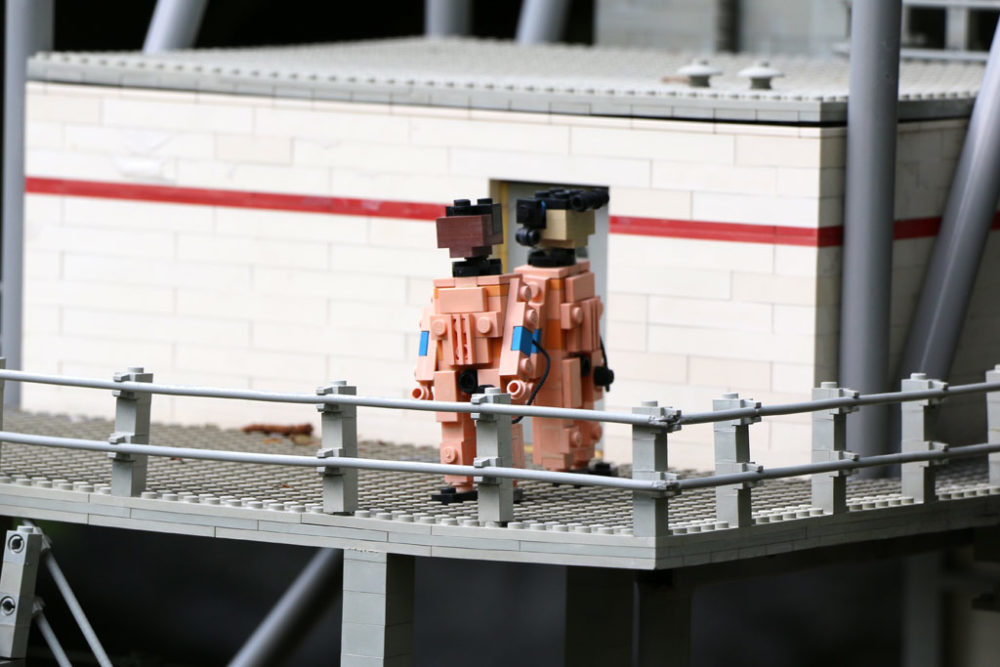 LEGOLAND Billund Miniland: LEGO Raketenstation mit Space Shuttle ...