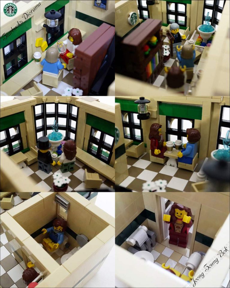 LEGO Ideas MOC: Starbucks Cafe Modular benötigt Unterstützer ...