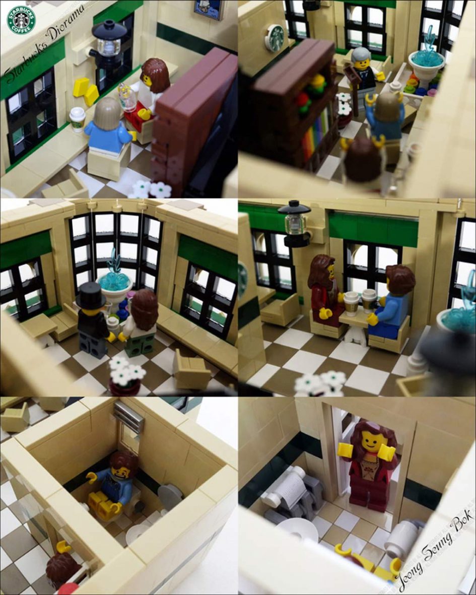 LEGO Ideas MOC: Starbucks Cafe Modular benötigt Unterstützer ...