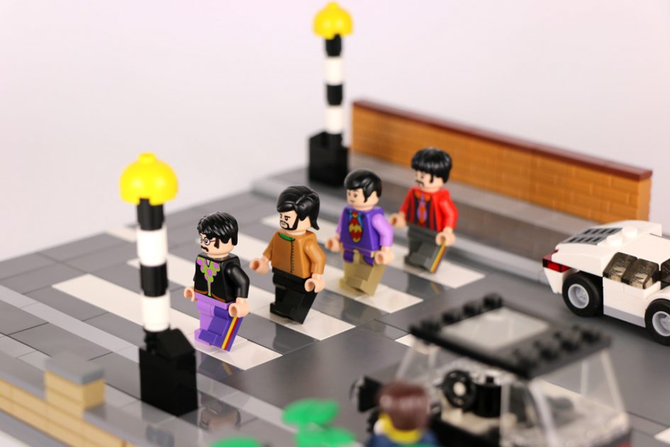 LEGO MOC: Die Beatles zurück auf der Abbey Road - zusammengebaut