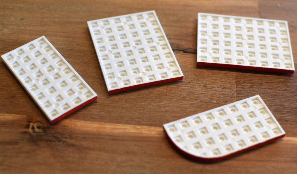 LEGO Esso Tankstelle 310-5 aus 1958 im Classic Review - zusammengebaut