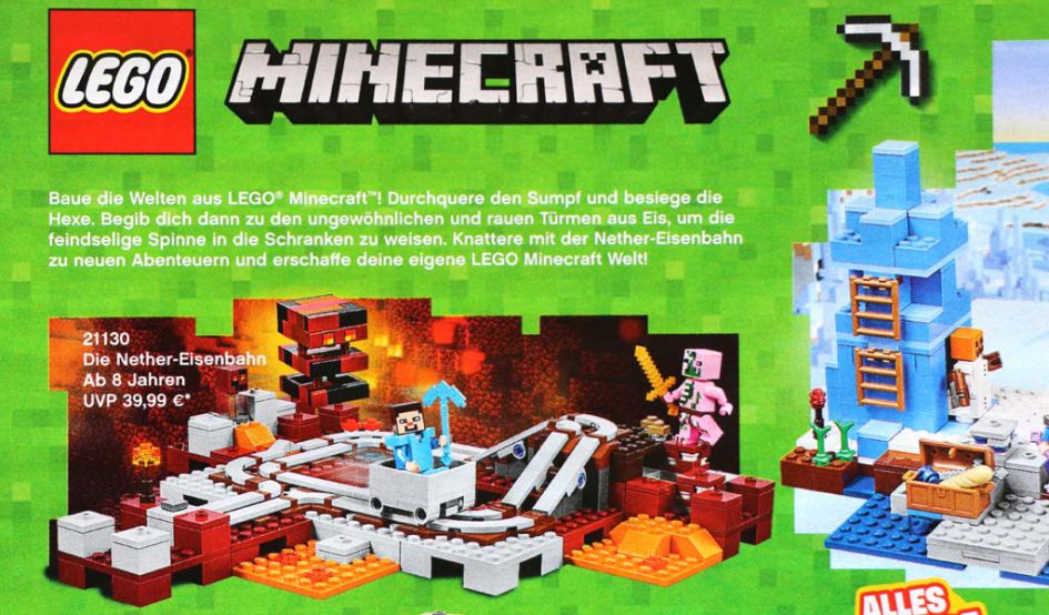 LEGO Minecraft 2017: Sechs neue Sets ab Mai erhältlich - zusammengebaut