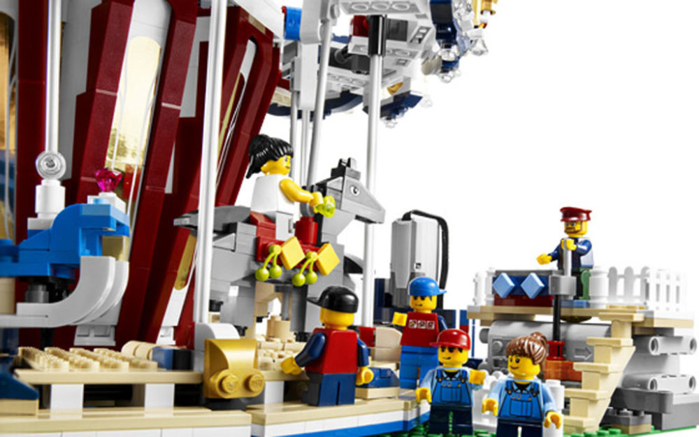LEGO Karussell Sets: 10257 und 10196 im Vergleich - zusammengebaut