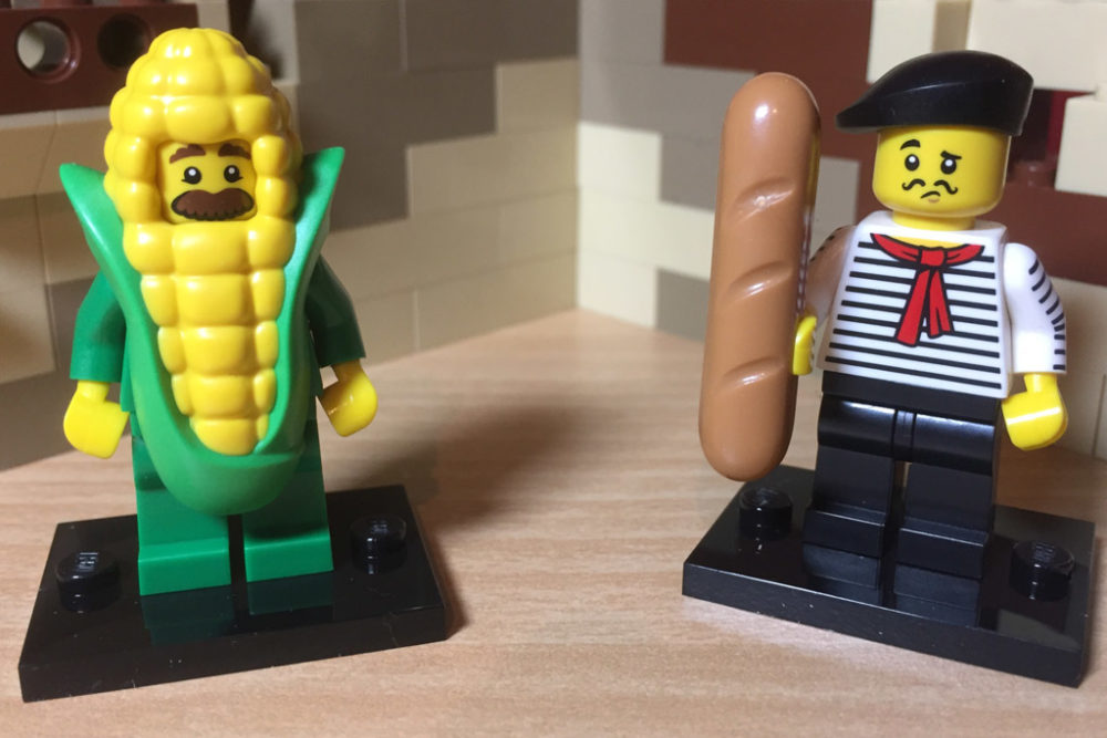 LEGO Minifiguren Sammelserie 71018: Figuren der 17. Serie ertasten ...