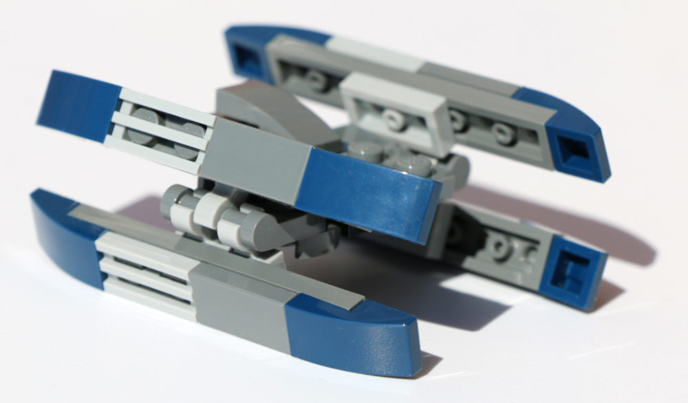 LEGO Star Wars Magazin Mai 2017: Vulture Droid im Review - zusammengebaut