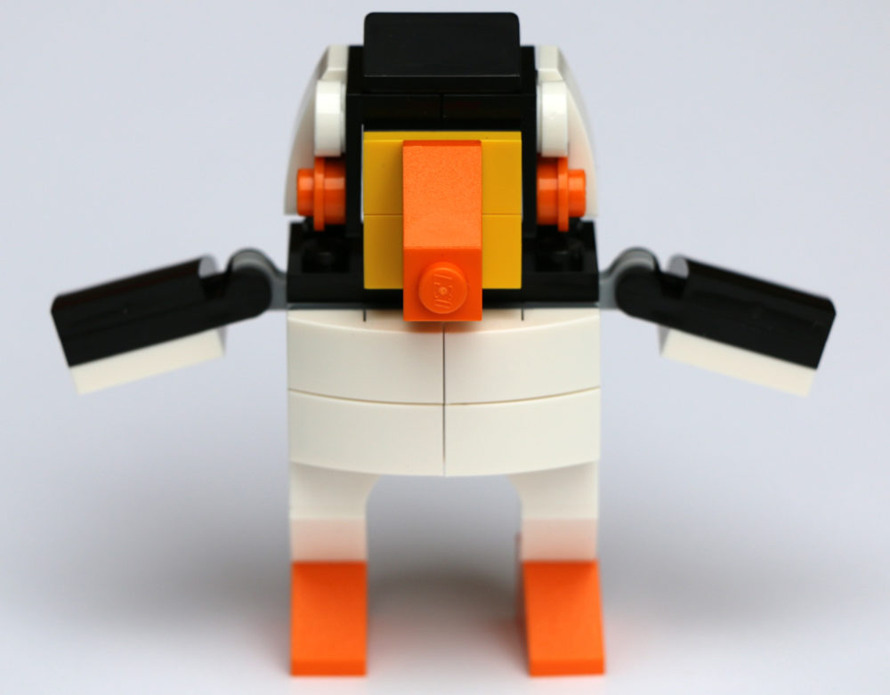 Neues LEGO Pick a Model im Review: Papageientaucher - zusammengebaut