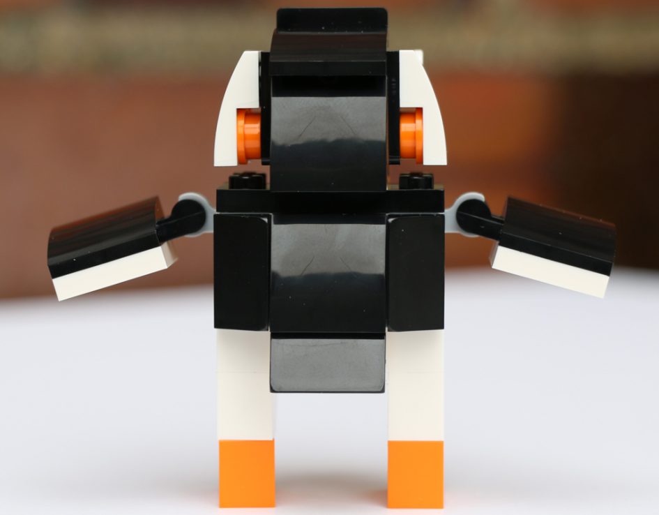 Neues LEGO Pick a Model im Review: Papageientaucher - zusammengebaut