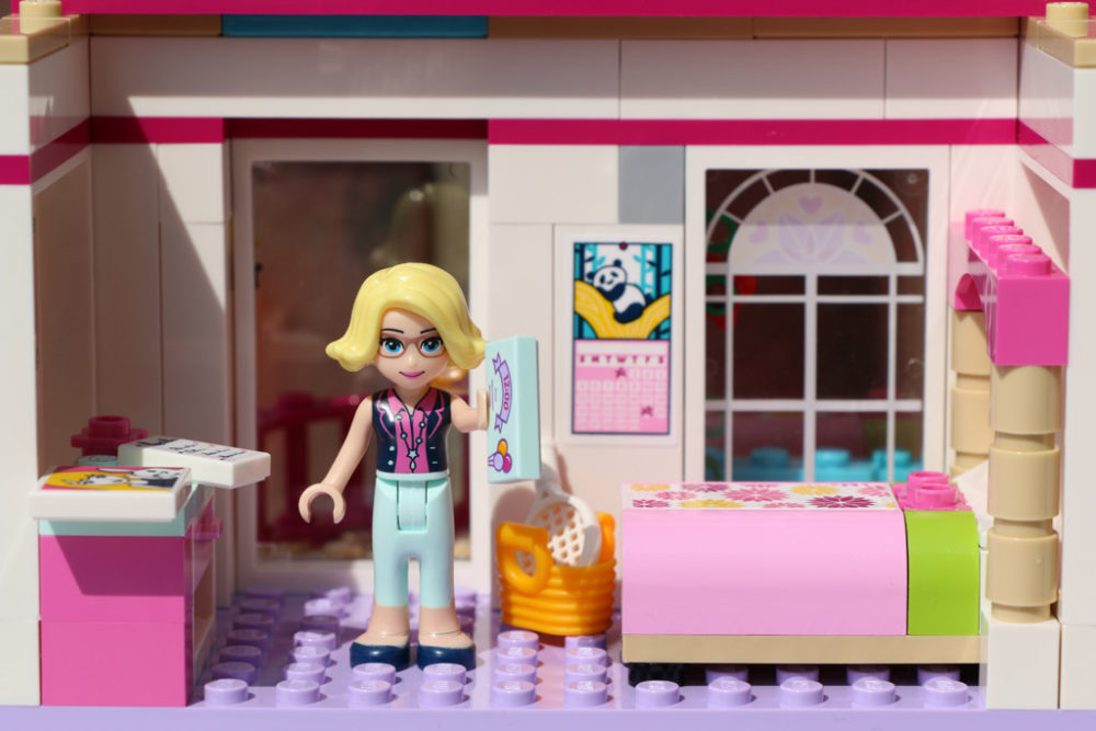 LEGO Friends Stephanies Haus 41314 im Review - zusammengebaut