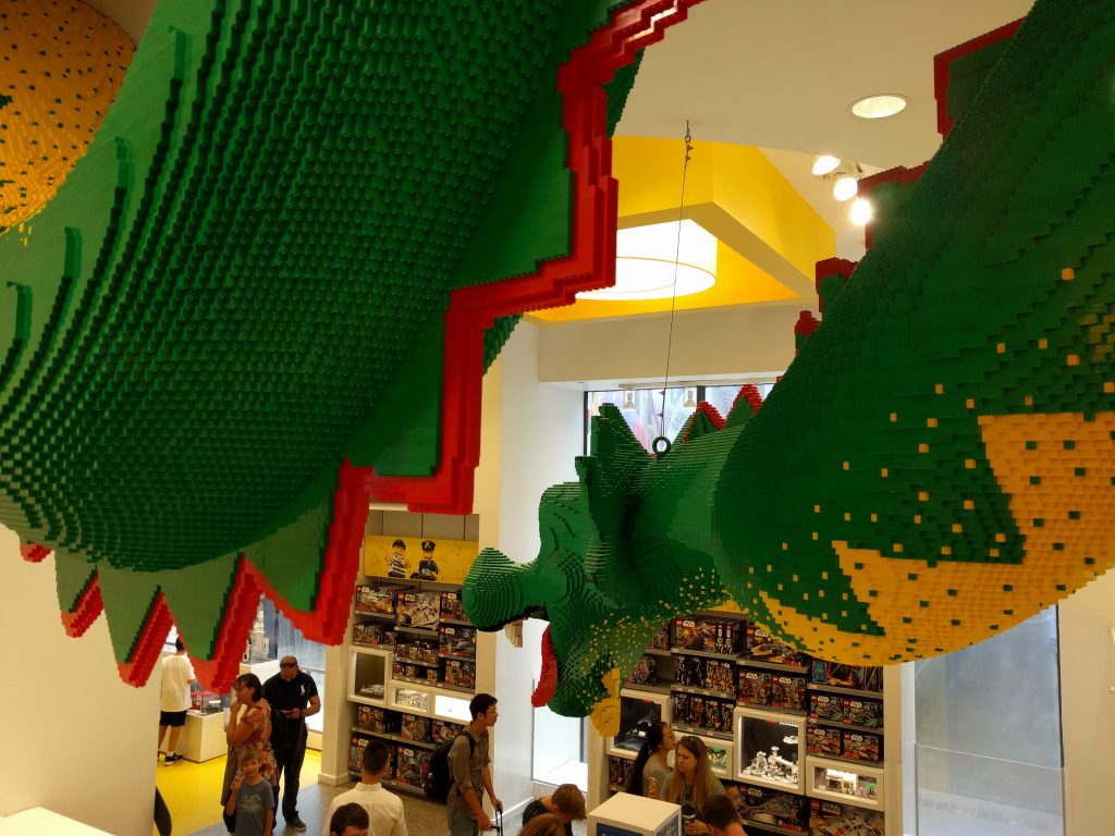 Rockefeller Center LEGO Store NYC - zusammengebaut