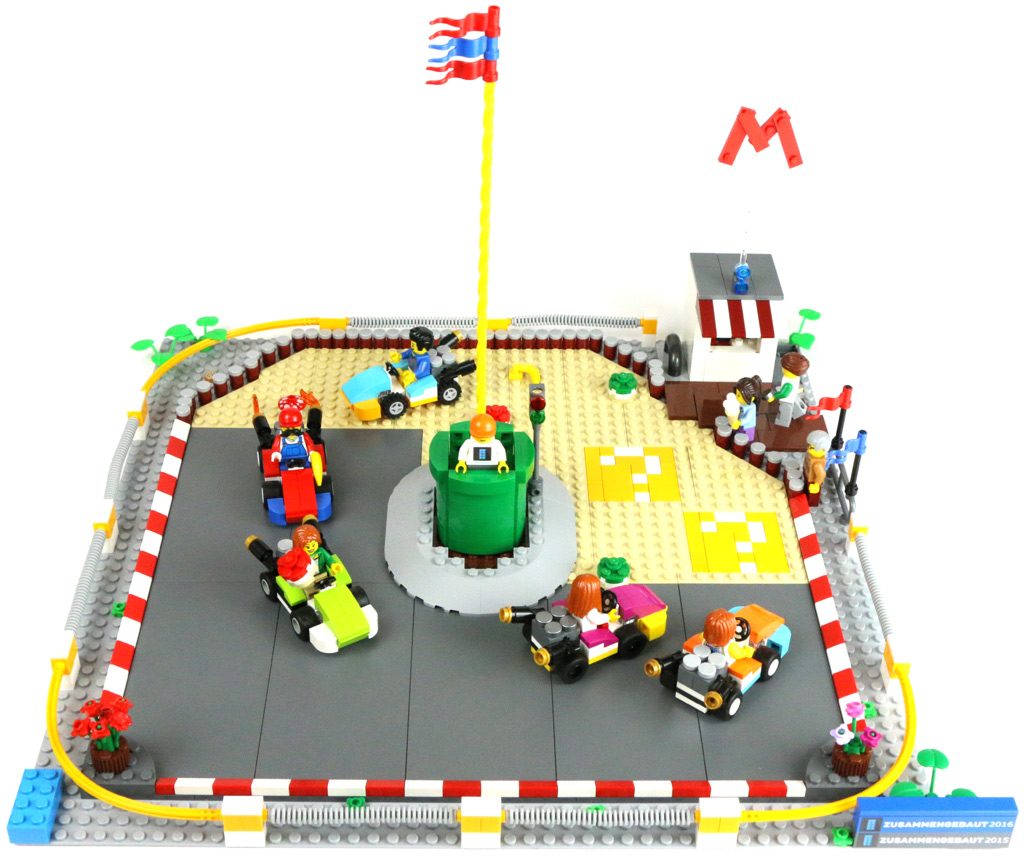 LEGOLAND Dubai: LEGO Super Mario Kart Wüsten-Rennstrecke Park-Neuheit ...
