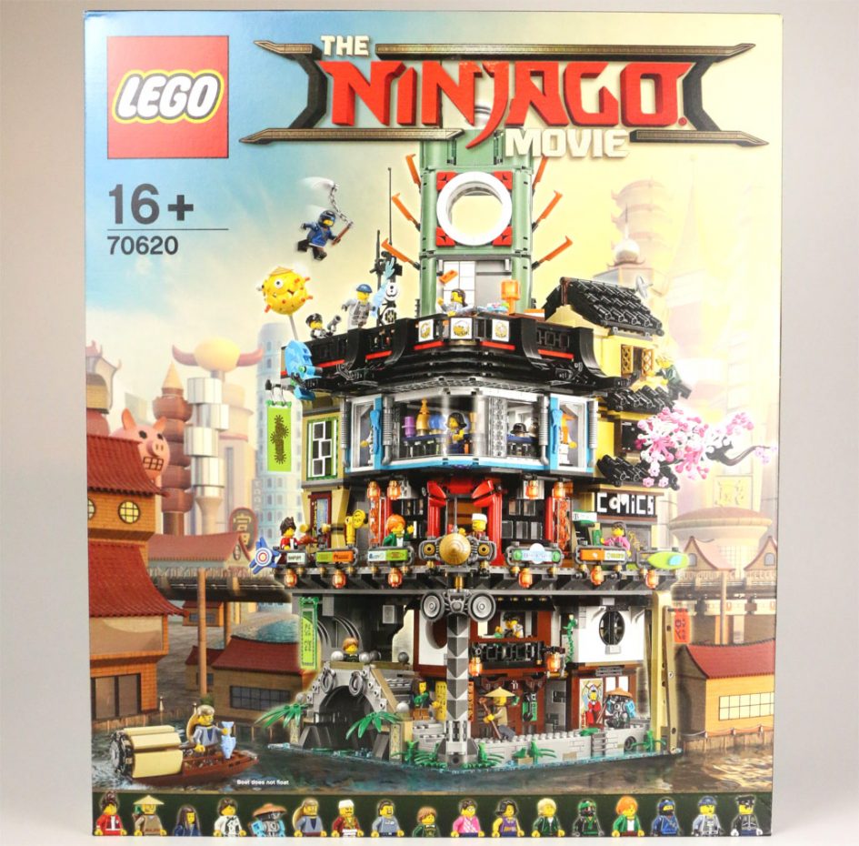 The LEGO Ninjago Movie Ninjago City 70620 Unboxing - zusammengebaut