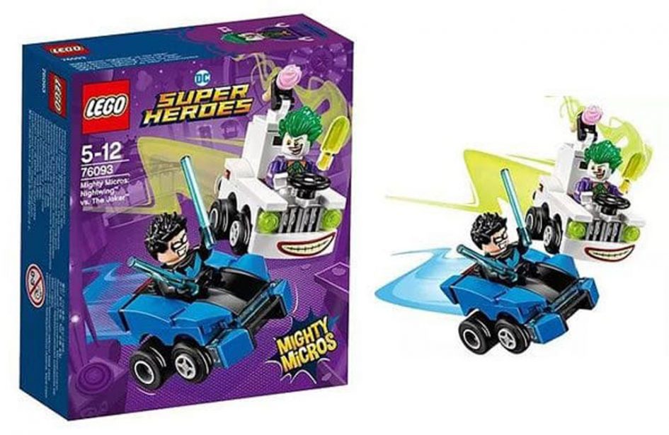 LEGO Mighty Micros 2018: DC Comics und Marvel Flitzer - zusammengebaut