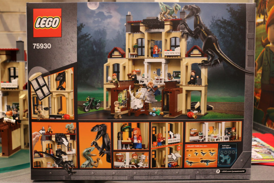 LEGO Jurassic World Indoraptor Rampage at Lockwood Estate 75930 in NYC ...