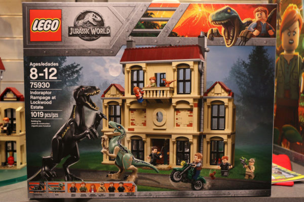 LEGO Jurassic World Indoraptor Rampage at Lockwood Estate 75930 in NYC ...