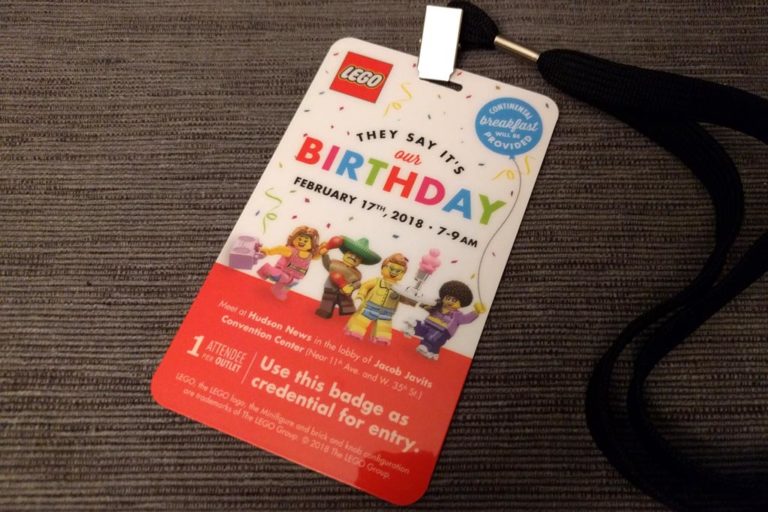 Live-Ticker: LEGO New York Toy Fair 2018 - zusammengebaut