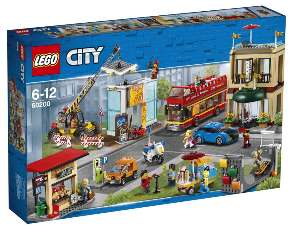 LEGO City Stadtzentrum 60200: Offizielle Bilder - zusammengebaut