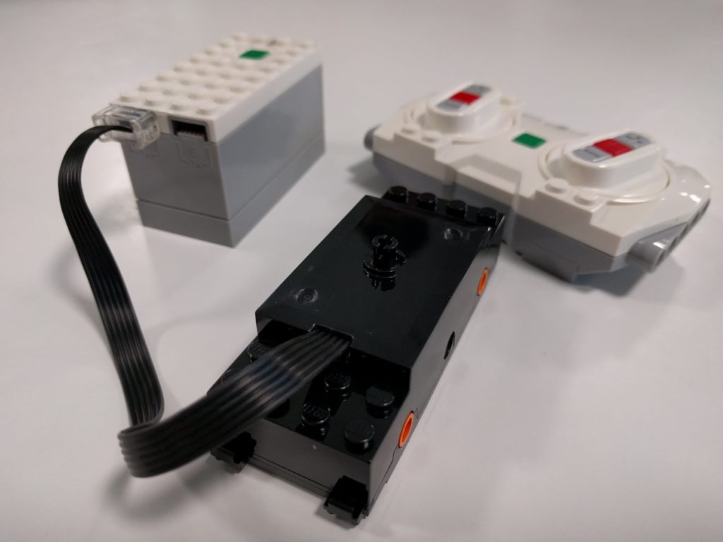 LEGO Power Functions jetzt mit Powered Up App kompatibel - zusammengebaut