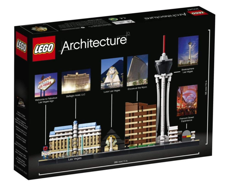 LEGO Architecture Las Vegas 21047 Skyline Set: Offizielle Bilder ...