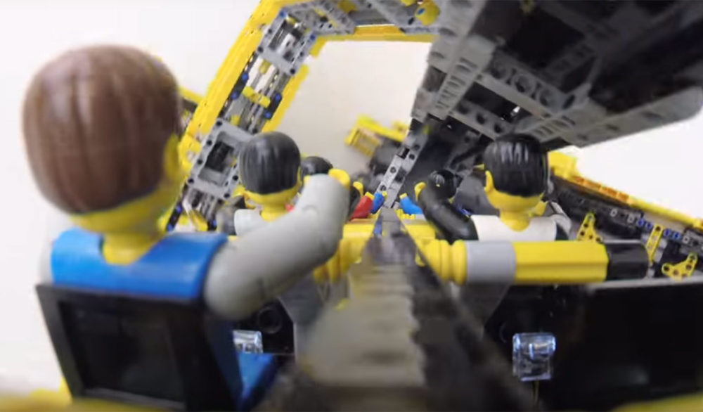 Dieses LEGO Technic Fahrgeschäft dreht durch! - zusammengebaut