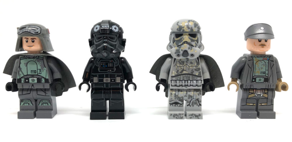 LEGO Star Wars Imperial TIE Fighter 75211 mit Wicked Bricks Ständer im ...