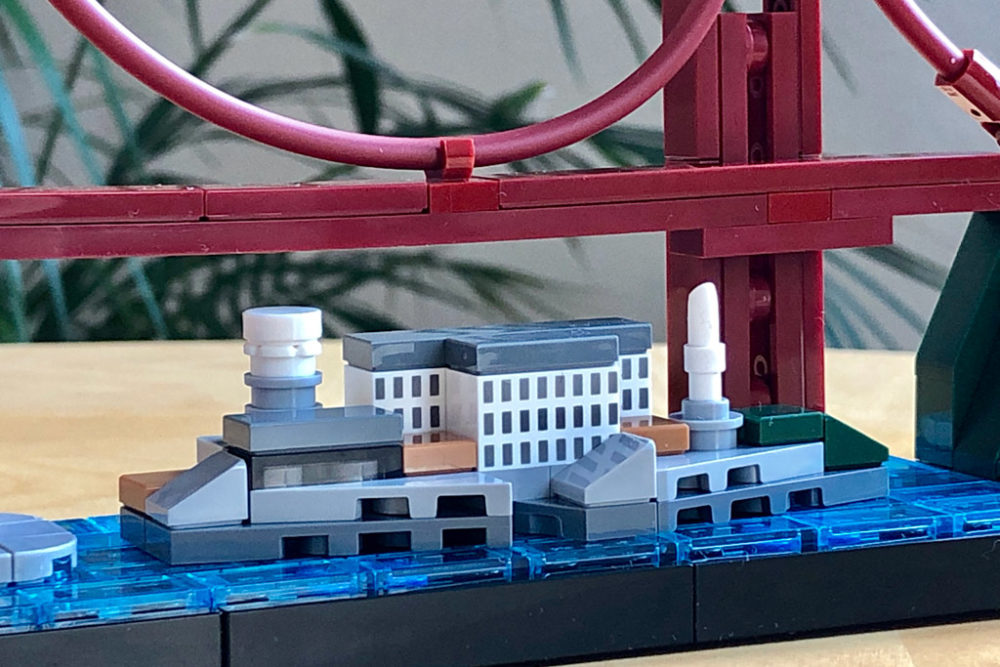 LEGO Architecture San Francisco 21043 im Review - zusammengebaut