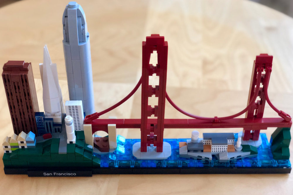LEGO Architecture San Francisco 21043 im Review - zusammengebaut