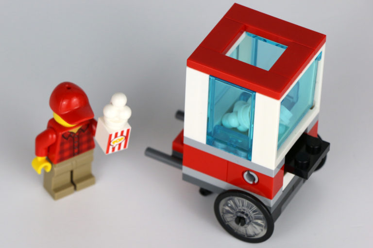 LEGO City Popcorn-Wagen 30364 im Review - zusammengebaut