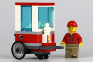 LEGO City Popcorn-Wagen 30364 im Review - zusammengebaut