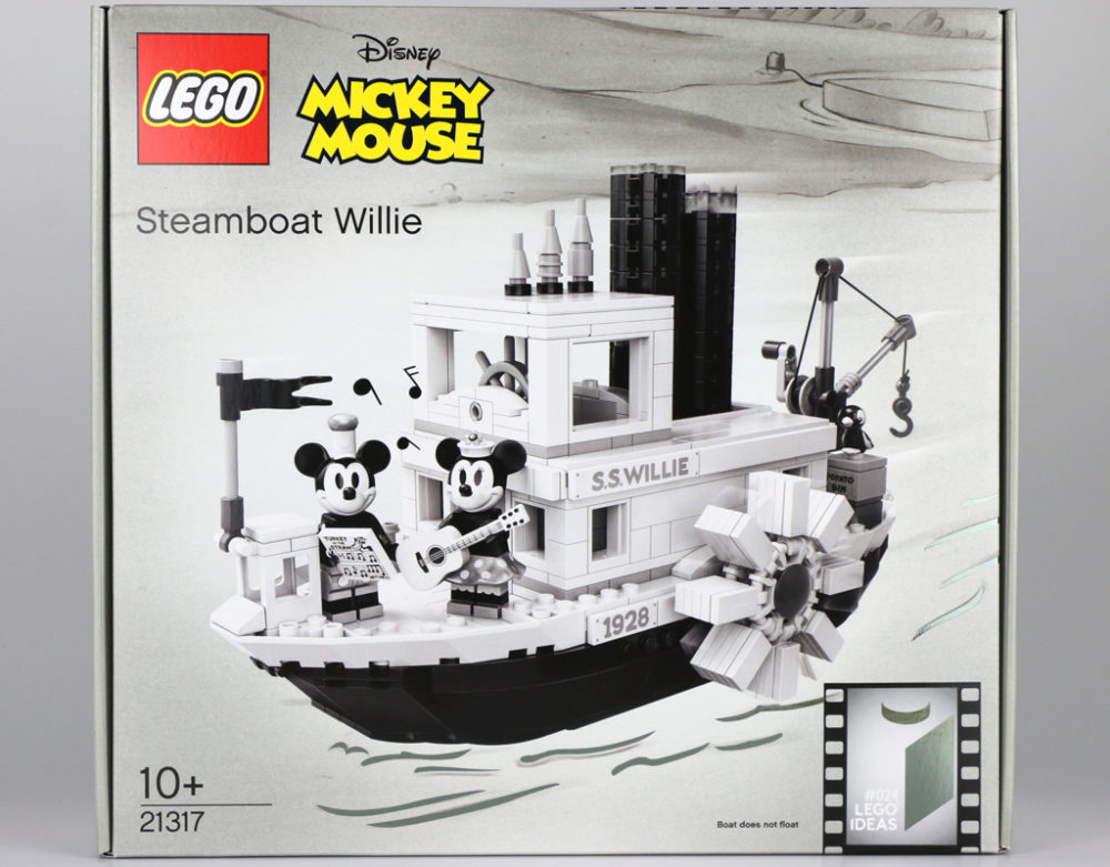 LEGO Ideas Steamboat Willie 21317 im Review - zusammengebaut