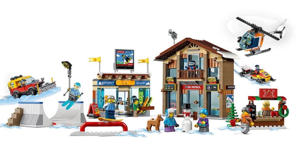 LEGO City Ski Resort 60203: Offizielle Bilder vor der Hitzewelle ...