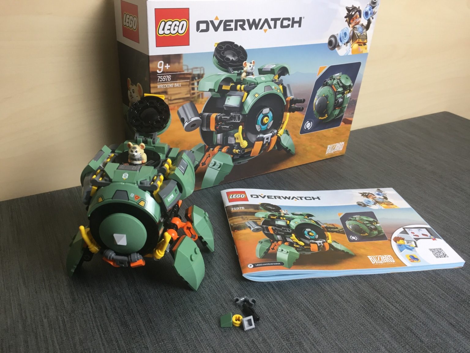 LEGO Overwatch 75976 Hammond mit Wrecking Ball im Review - zusammengebaut
