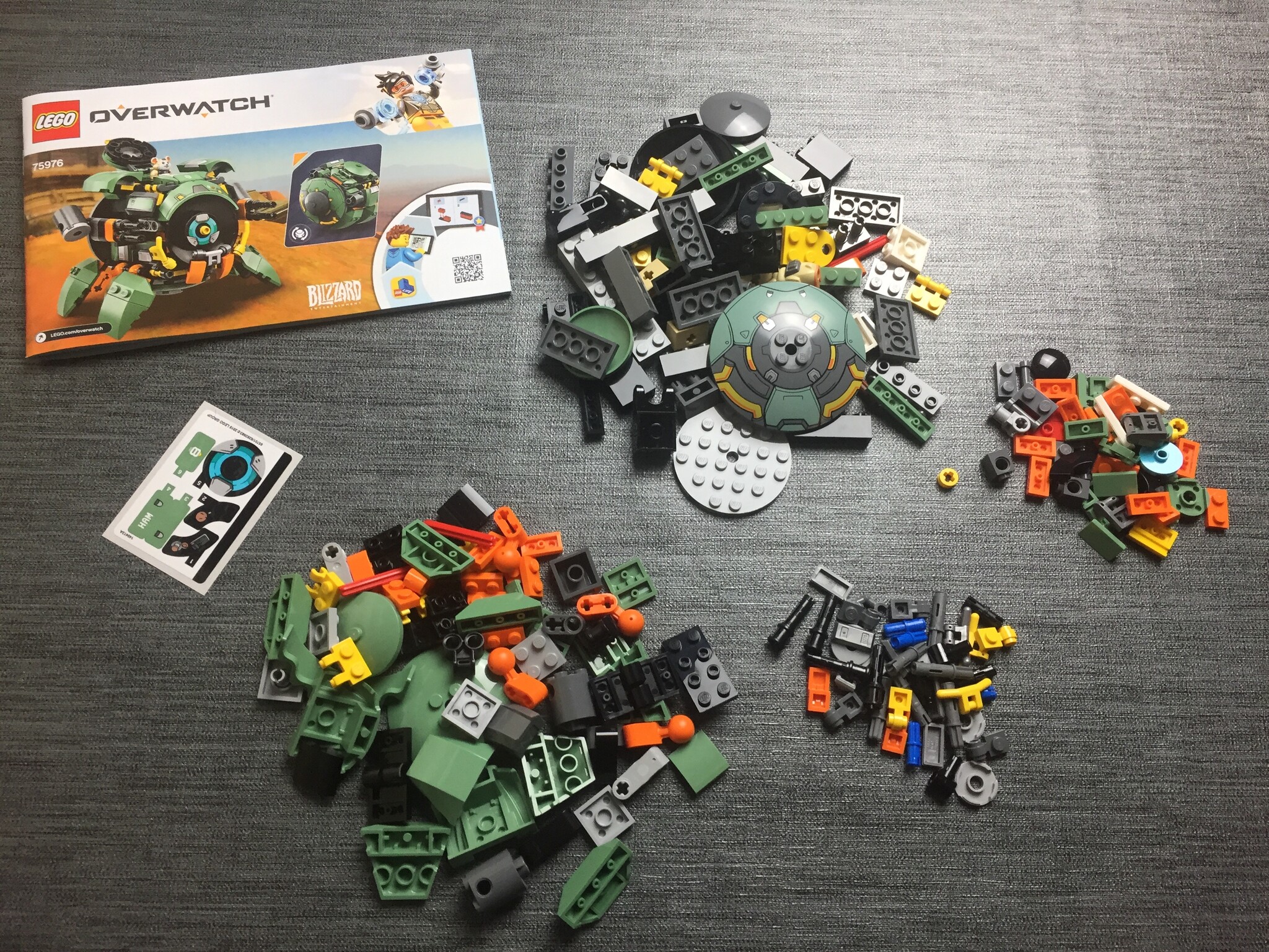 LEGO Overwatch 75976 Hammond mit Wrecking Ball im Review - zusammengebaut