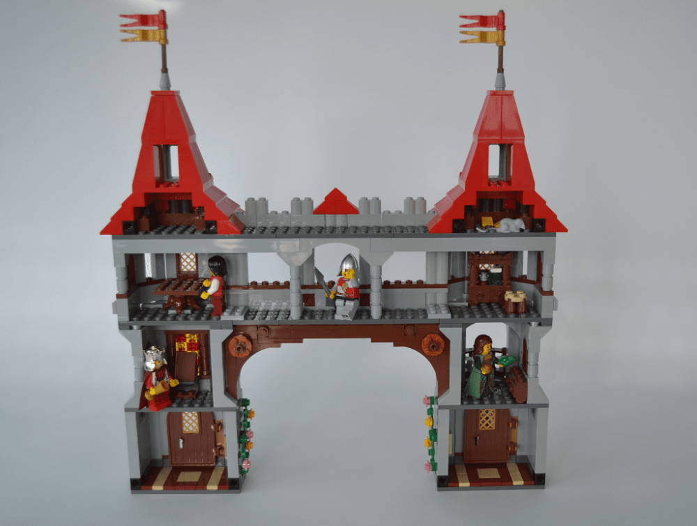 LEGO Kingdoms 10223 Joust im Classic Review - zusammengebaut