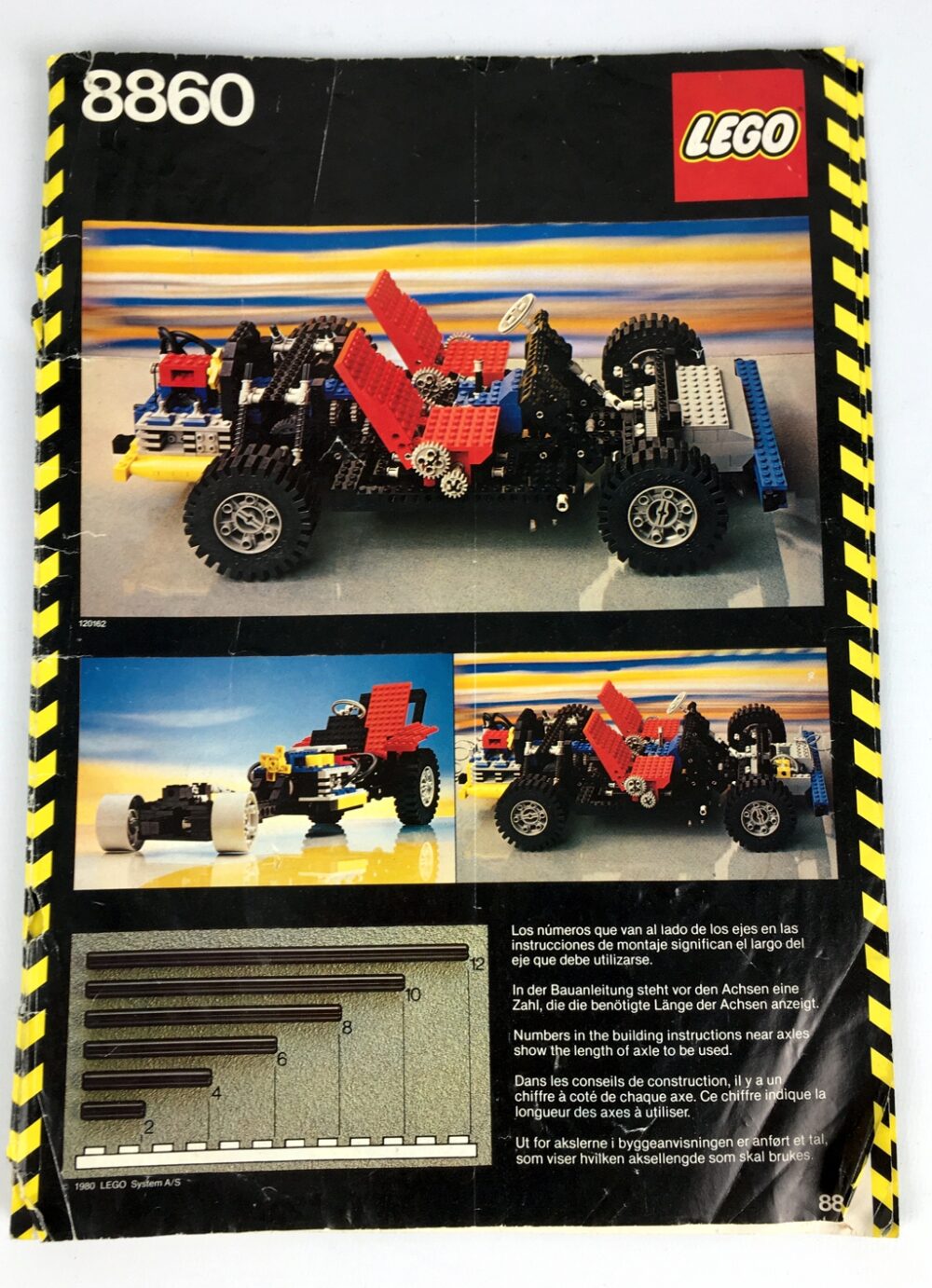 LEGO Technic 8860 Auto Chassis aus dem Jahre 1980 im Classic Review ...