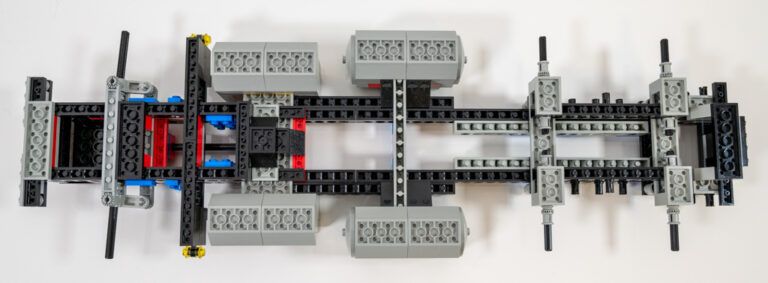 LEGO 5571 Model Team Giant Truck im Classic Review - zusammengebaut