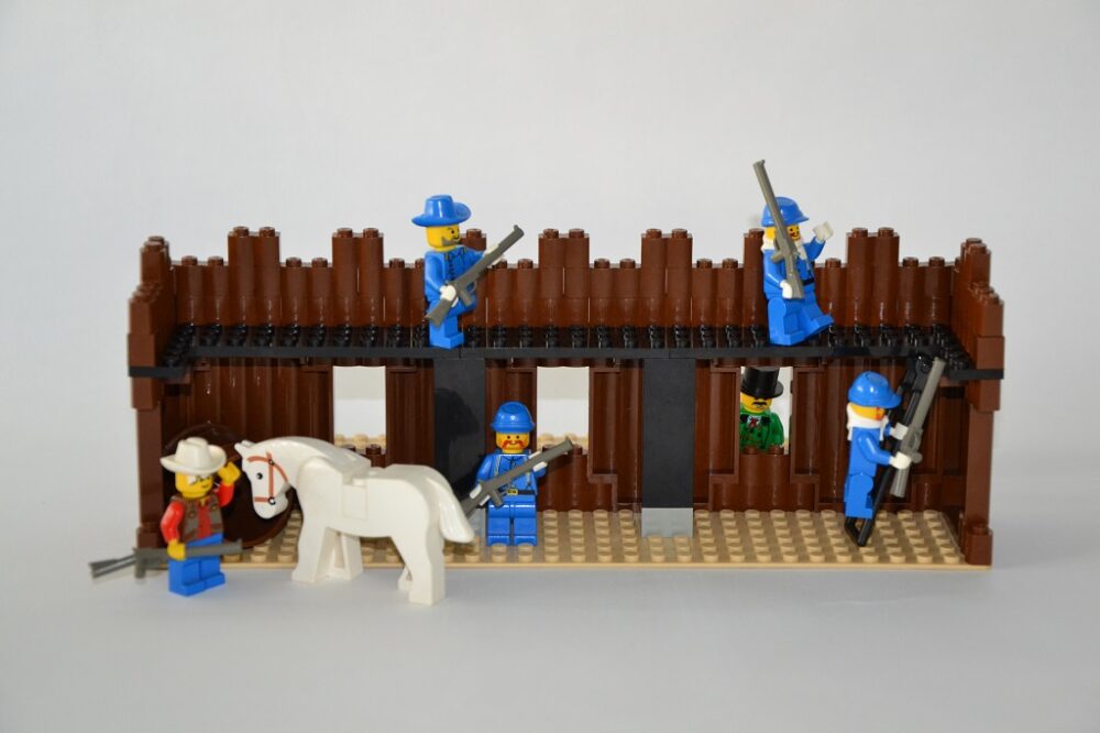 LEGO Western 6762/6769 Fort Legoredo im Classic Review - zusammengebaut