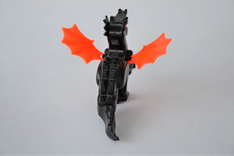 LEGO Knights Kingdom 4818 Drachenreiter im Classic Review - zusammengebaut