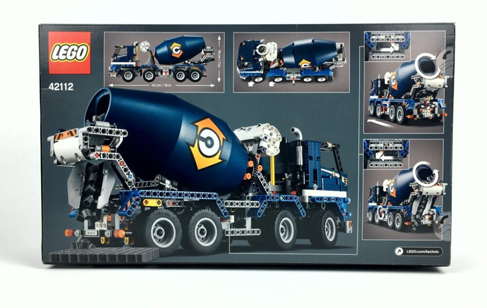 LEGO Technic 42112 Betonmischer-LKW im Review: Richtigen Beton mischen ...