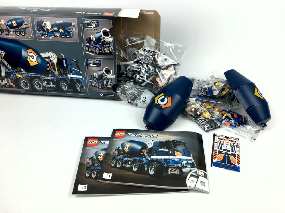 LEGO Technic 42112 Betonmischer-LKW im Review: Richtigen Beton mischen ...