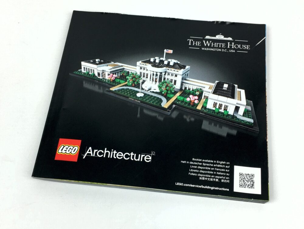 LEGO Architecture 21054 Das Weiße Haus im Review - zusammengebaut