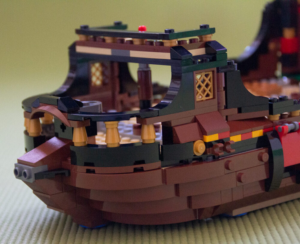 LEGO 31109 Creator 3-in-1 Piratenschiff im Review - zusammengebaut