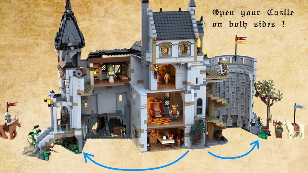 LEGO Ideas The Castle of Brickwood Forest nimmt die Hürde: Mehr Burgen ...