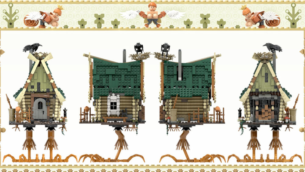 LEGO Ideas: Baba Yaga hebt binnen eines Tages ab! - zusammengebaut