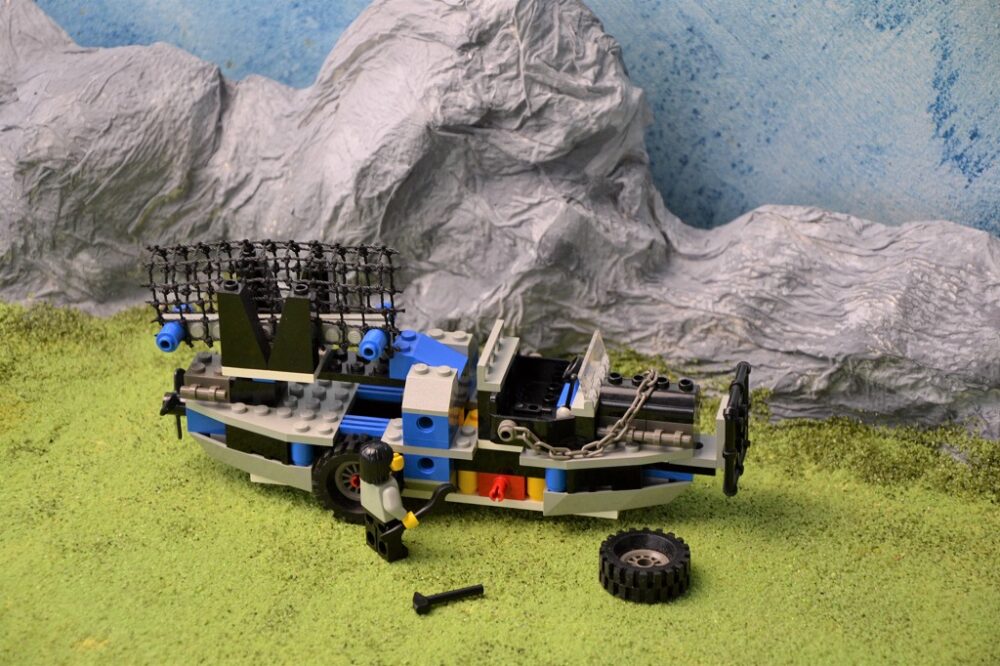 LEGO Adventurers 5955 Universal-Fallen im Classic Review - zusammengebaut