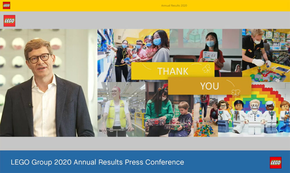 LEGO Group Jahrespressekonferenz: Starkes Wachstum im Jahre 2020 und ...