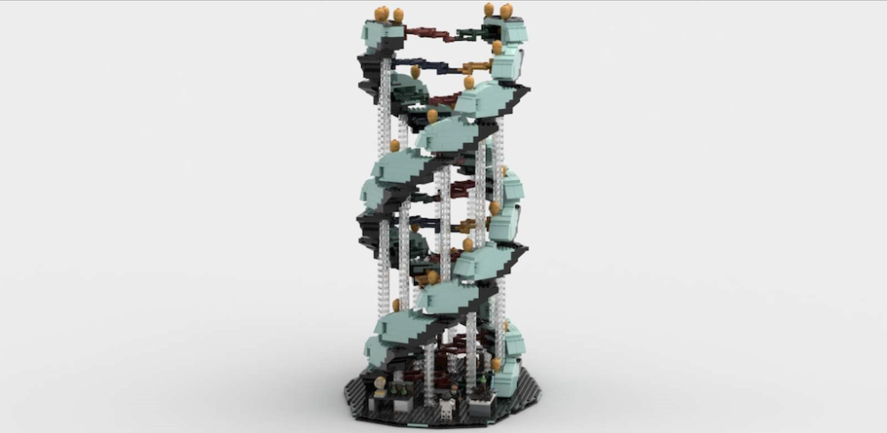 LEGO DNA-Doppelhelix erreicht 10.000 Stimmen bei LEGO Ideas: Fachliche ...