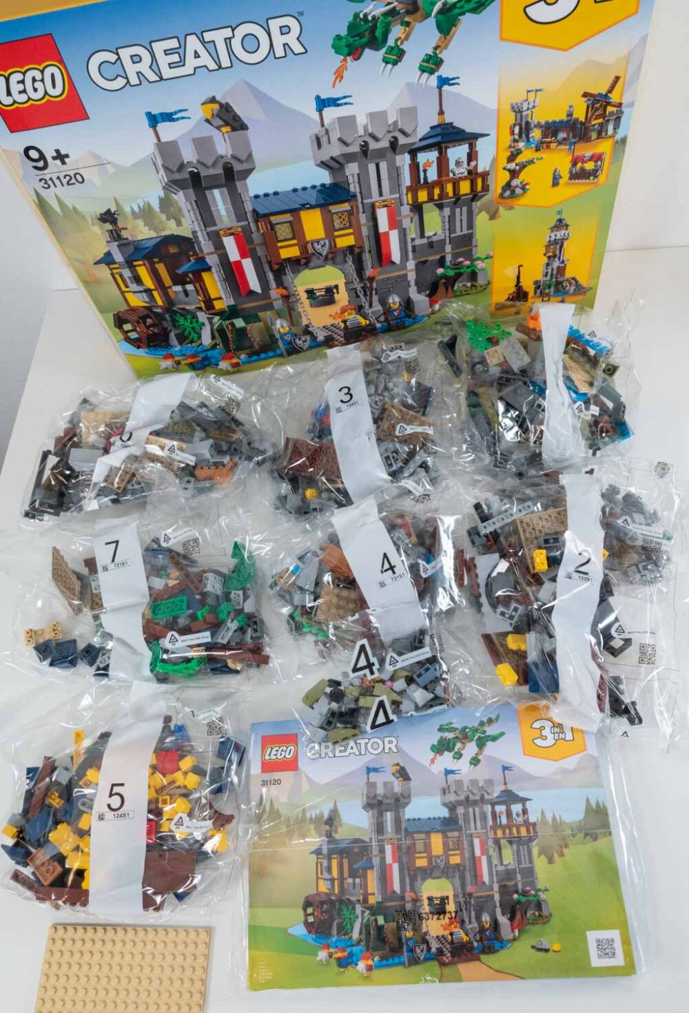 LEGO Creator 31120 Mittelalterliche Burg im Review - zusammengebaut