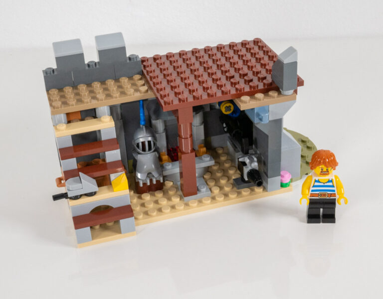 LEGO Creator 31120 Mittelalterliche Burg im Review - zusammengebaut